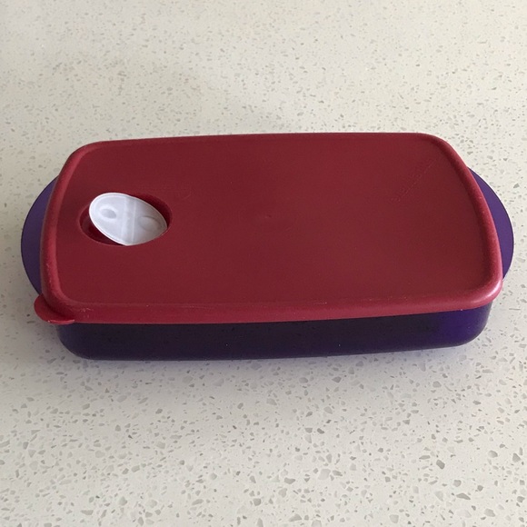 Tupperware | Kitchen | Tupperware Microwave Rock N Serve Divided Dish ...